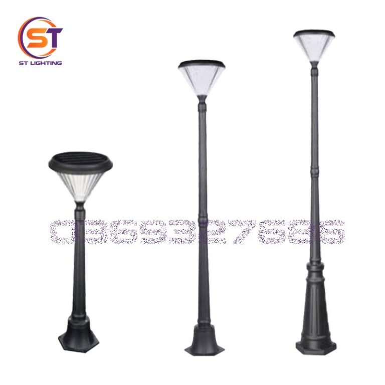 Đèn cột Năng lượng mặt trời 08 đèn đường ST Lighting 0369.327.686